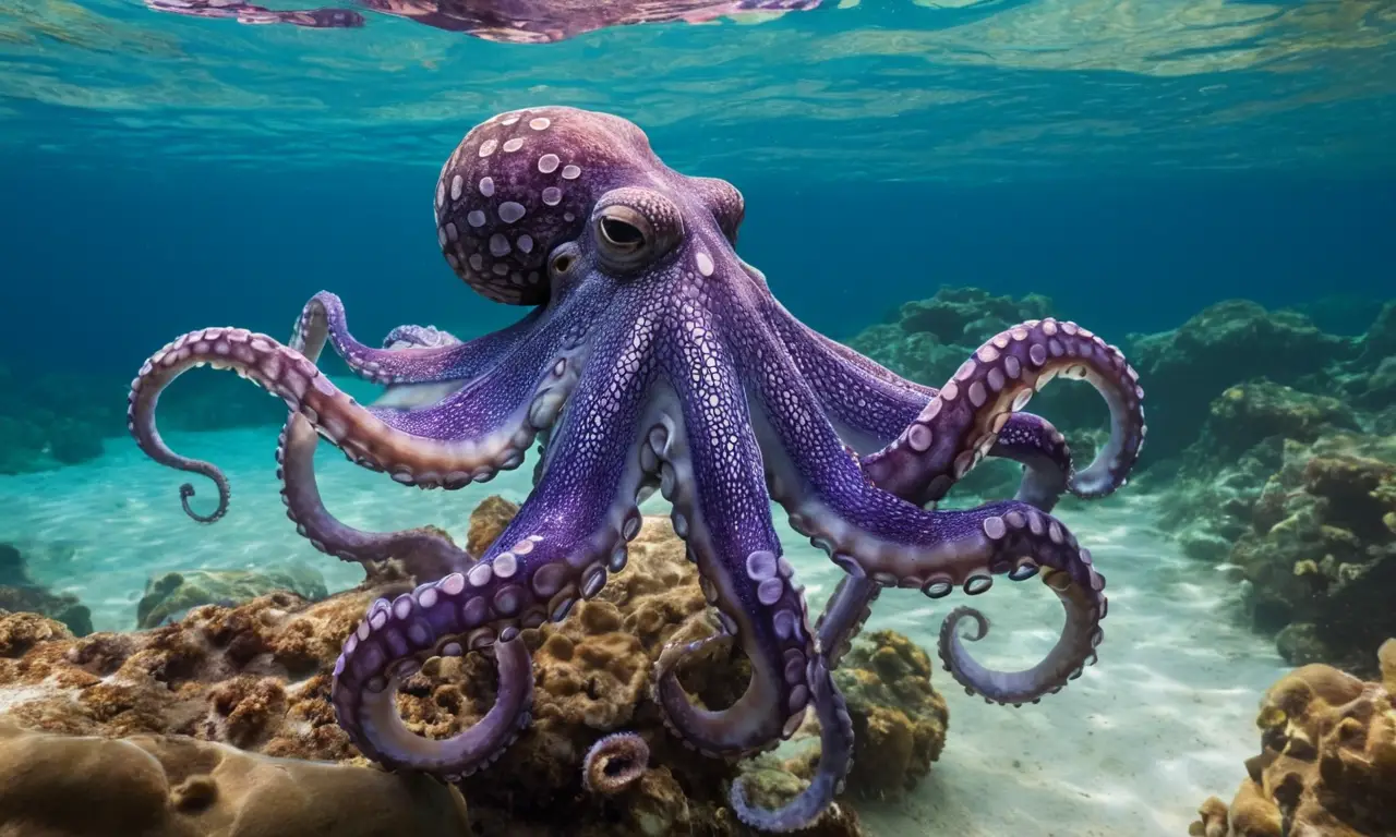 Partes del pulpo: Anatomía y Aparato Bucal para Niños